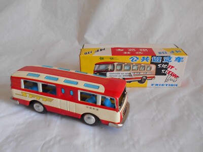 Vintage Toy Bus in Vintage & Classic Tinplate & Penny Toys for sale | eBay