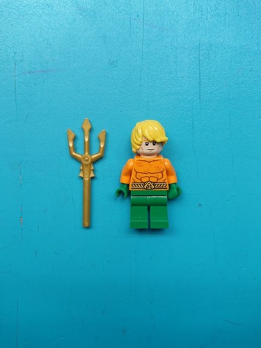 Lego DC Super Heroes Minifigure Aquaman 76000 76027 71237! | eBay