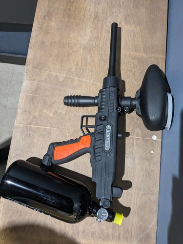 Tippmann FT-12 Flip-Top Paintball Gun .50 Cal with 3000psi Air Bottle ...