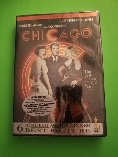 NEW - Chicago (DVD 2003) Richard Gere / Renee Zellweger - Musical ...