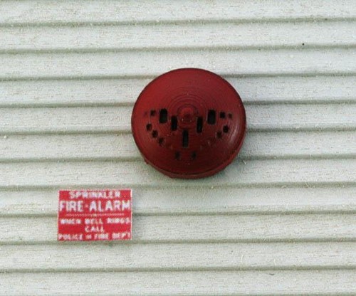 Building FIRE ALARMS.....Fire alarm details O scale Finished Models 1/ ...