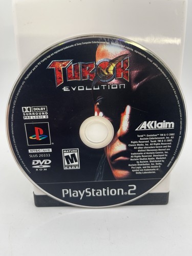Sony PlayStation 2 PS2 DISC Only TESTED Turok: Evolution | eBay