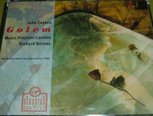 John Casken Golem 2 x CD EX Richard Bernas Music Projects London ...