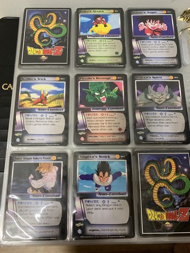 Burger King Promos Complete Set 2000 BK 1-7 Vegeta Smirk DBZ CCG TCG Score Cards | eBay