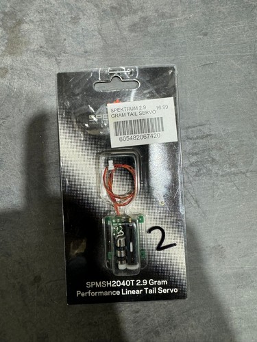 Spektrum 2.9g 2.9 Gram Performance Linear RC Tail Gyro Servo 130 130X ...