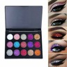 15Colors Matte Eyeshadow Makeup Kit Shimmer Glitter Eye Shadow Powder ...