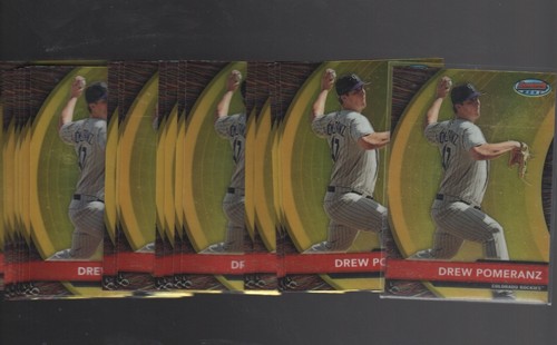 (21) COUNT LOT DREW POMERANZ 2012 BOWMAN BOWMAN'S BEST CARD #BB5 | eBay