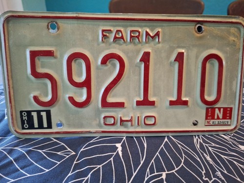 OHIO Farm Plate #592110 | eBay