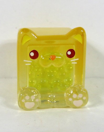 Choco Teddy Square Cat Clear Yellow Blind Box Figure NEW | eBay