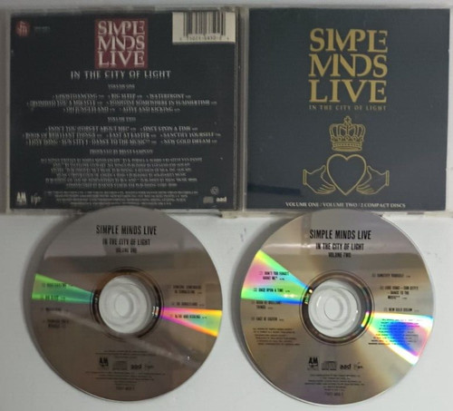 Simple Minds - Live In the City of Life CD volumes 1 & 2/2 discs | eBay
