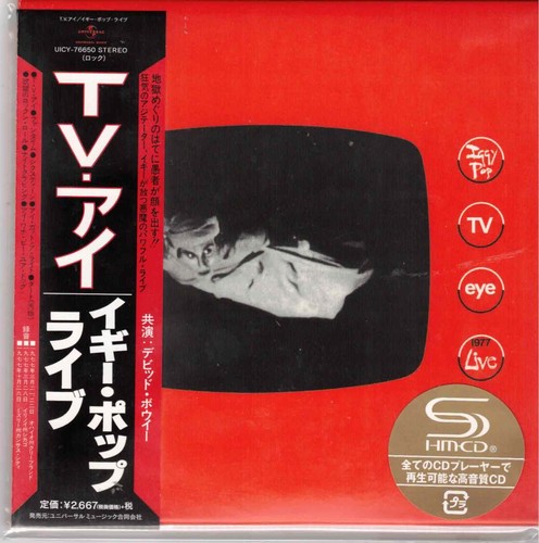 JAPAN MINI IGGY POP TV EYE LIVE 1977 SHM CD. | eBay