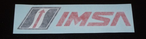 Authentic IMSA Transfer Decal Sticker | eBay