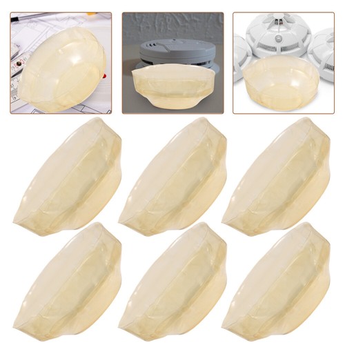 6 Pcs Smoke Detector Cover for Painters Fire Alarm Covers Plastic Dust ...