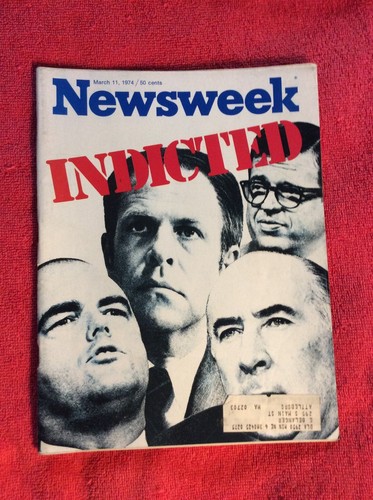 NEWSWEEK MAGAZINE MARCH 11 1974 INDICTED WATERGATE ROBERT ALTMAN | eBay
