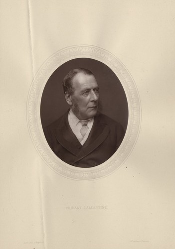 1878 PHOTO WOODBURYTYPE 'MEN OF MARK' SERGEANT WILLIAM BALLANTINE | eBay