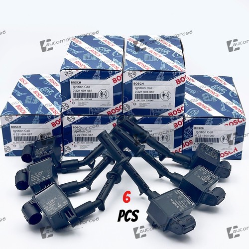 NEW 6PCS Bosch Ignition Coil 0221604067 For Mercedes CLS350 E350 ML350 ...