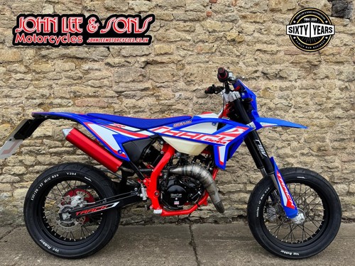 Beta RR50 Track Supermoto, 50cc Learner Legal, 2024 Model, 1077 Miles ...
