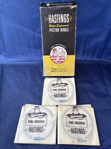 Hastings 2C-5633 Standard Piston Rings For 2.3L L4 Diesel Engine - 9 ...