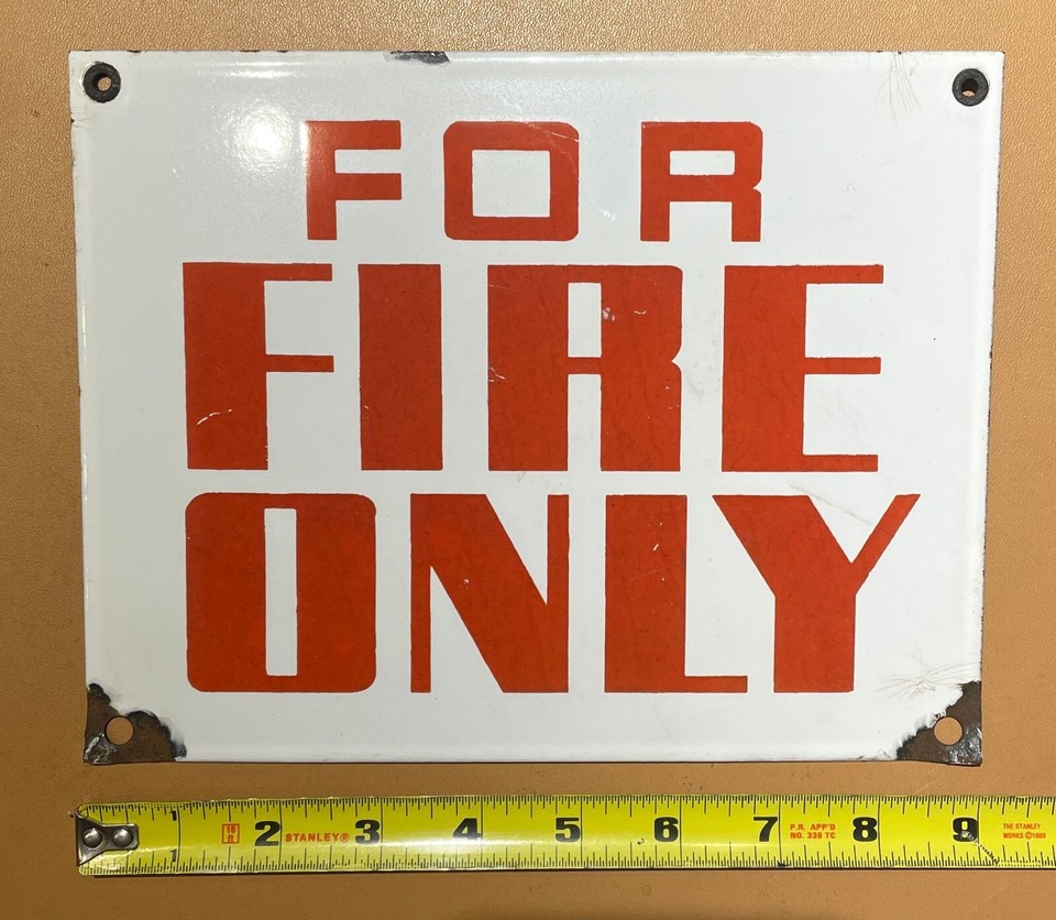 Original Porcelain Sign for sale | eBay