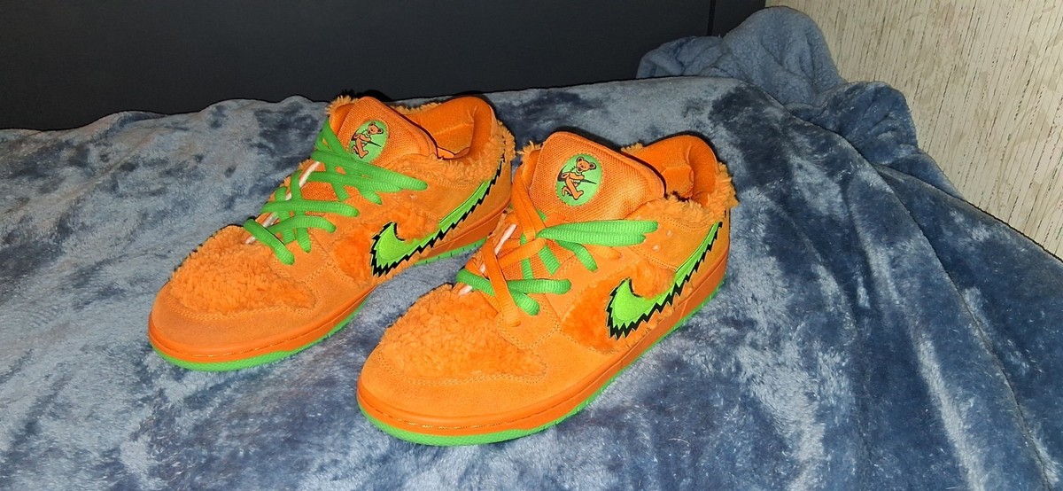 Nike Grateful Dead x Dunk SB Low Orange Bear for Sale Nike Grateful Dead x Dunk SB Low Orange Bear for Sale