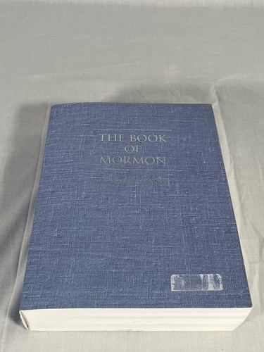 The Book Of Mormon Journal Edition Denim Paperback By Deseret Book