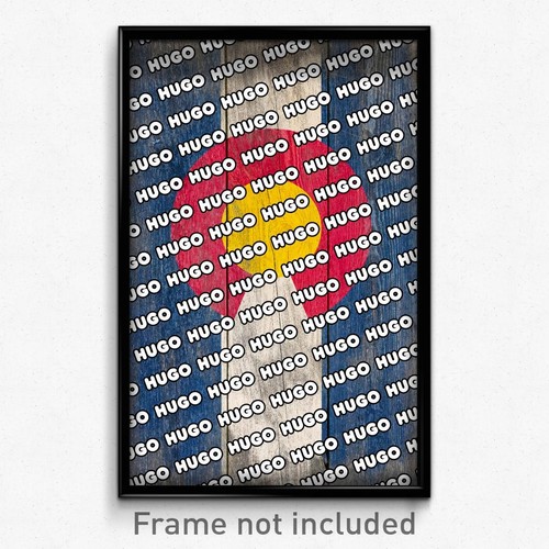 Hugo Colorado Poster (CO City Souvenir 11x17 Town Print) | eBay