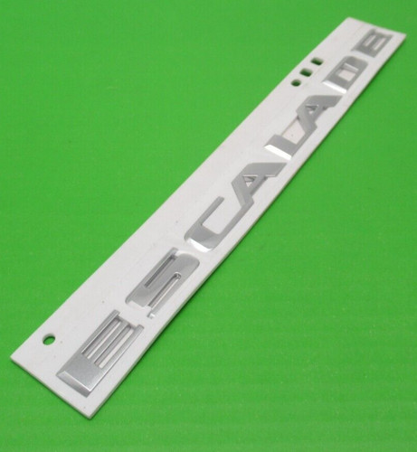 2015 Escalade Liftgate Nameplate Emblem Decal Sticker Chrome OEM ...