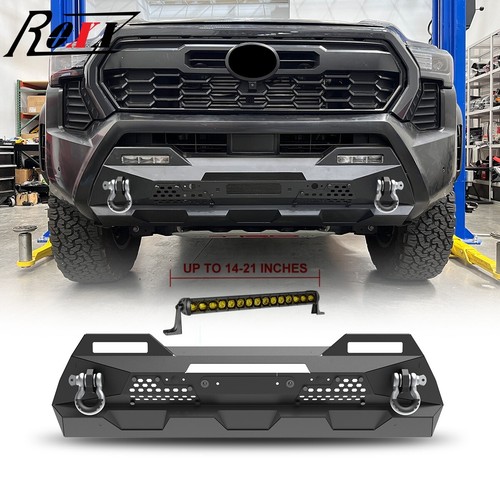 Mid-Width Front Bumper For 2024 2025 Toyota Tacoma Compatible with OEM ...