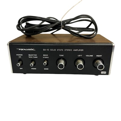 Realistic Vintage Tube Amplifiers for sale | eBay