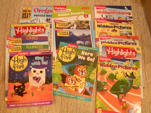 Lot Of 14 Vintage Highlights Magazine Mixed 2014-2019 | eBay
