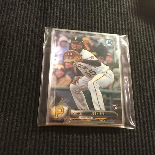 2017 BOWMAN CHROME PITTSBURGH PIRATES TEAM SET 5 CARDS JOSH BELL ROOKIE ...