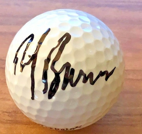 RICKY BARNES SIGNED GOLF BALL W/COA IN PERSON AUTOGRAPH | eBay