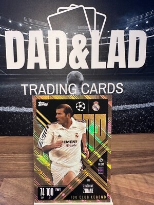 Zinedine Zidane Football Trading Cards & Accessories for sale | eBay