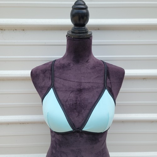 Victorias Secret Beach Sexy Mint 6tk Triangle Bikini String Stitched
