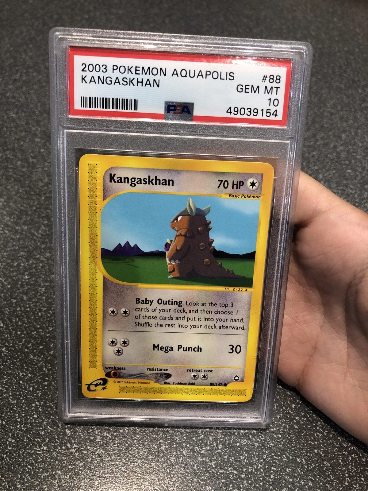Kangaskhan 2003 Aquapolis #088/147 Base Price Guide - Sports Card Investor