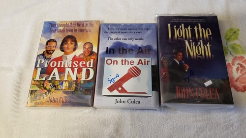 (3) THREE SIGNED SOFTCOVER BOOKS by JOHN CULEA +ARC/TPB+ | eBay