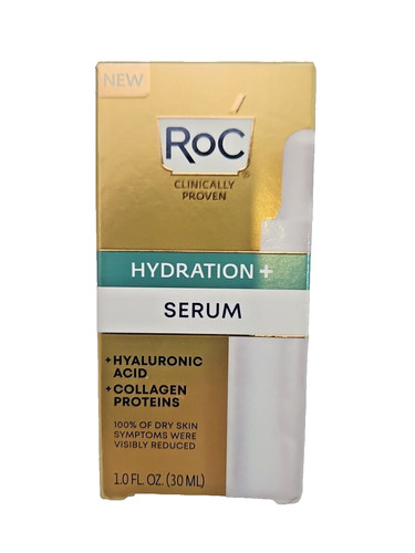 ROC Hydration + Serum Hyaluronic Acid & Collagen Proteins - 1 FL OZ (30 ML) | eBay