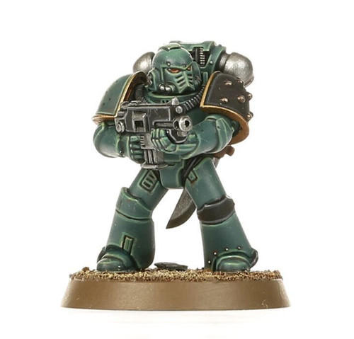 FIVE COUNT Space Marine Mark 4 original Games Workshop plastic MARK IV ...