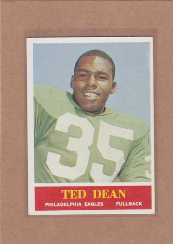 1964 PHILADELPHIA FOOTBALL TED DEAN #132 EAGLES EX+ *A16296 | eBay