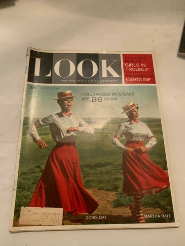 August 14 1962 Look Magazine Doris Day and Martha Raye | eBay