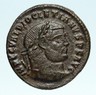 DIOCLETIAN 296AD Authentic Genuine Ancient Roman Coin JUPITER ZEUS ...