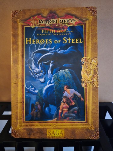Dragonlance Heroes of Steel Box Set Fifth Age Dramatic Supplement ...