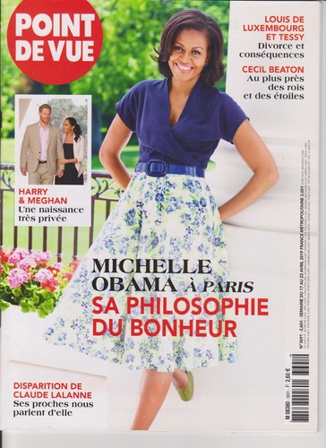 POINT DE VUE #3691 MICHELLE OBAMA HARRY MEGHAN LALANNE BEATON | eBay