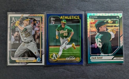 2023-24 MLB Panini Zach Gelof RC Okland A's Parallels Card Lot | eBay