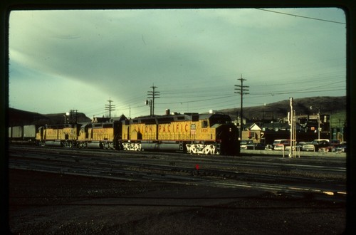 Railroad Slide - Union Pacific #6929 DD40 Locomotive 1976 Rawlins ...