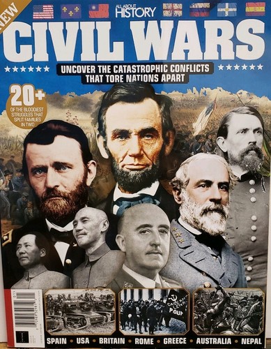 All About History Civil War Issue 1 Uncover the Conflicts FREE SHIPPING ...
