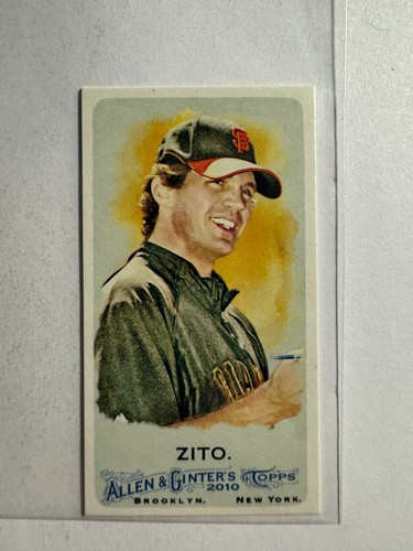 K165,602 - 2010 Topps Allen and Ginter Mini Bazooka #296 Barry Zito ...