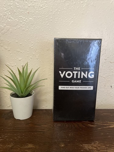 The Voting Game Card Game - Brand New & Factory Sealed FAST FREE ...