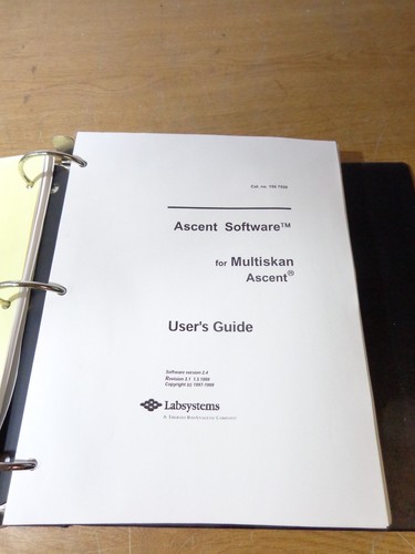 1507550 Acsent software User Guide for Multiskan Fisher Scientific ...