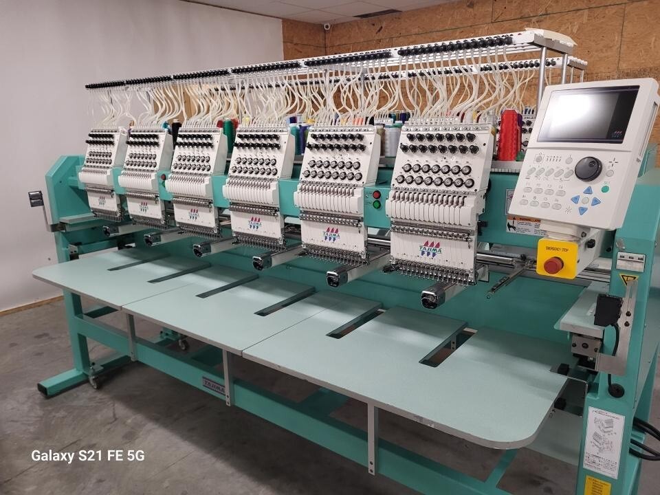 Maquina De Bordar Tajima 12 Cabecas Tajima TLMX